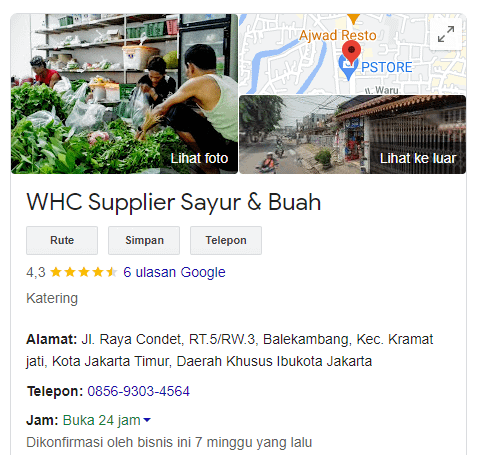 Daftar 7 Supplier Sayur Di Jakarta - mfsupplier.id